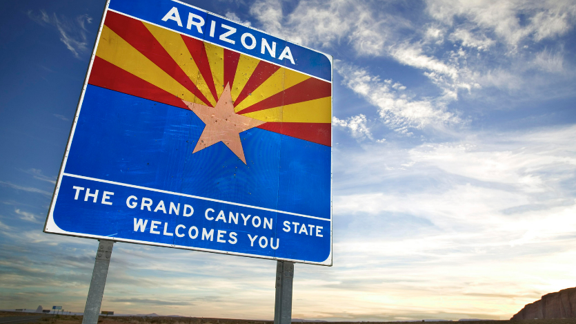 The West Coast Gap Distance Between Arizona and California - Traveltweaks